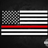 Thin Red Line - Etsy