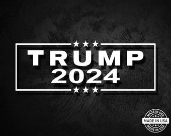 Trump Vinyl Decal | Etsy