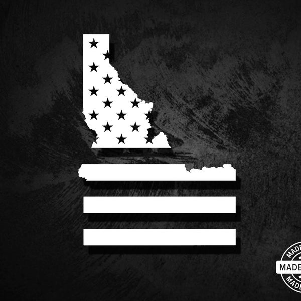 Idaho Flag Decal - Etsy