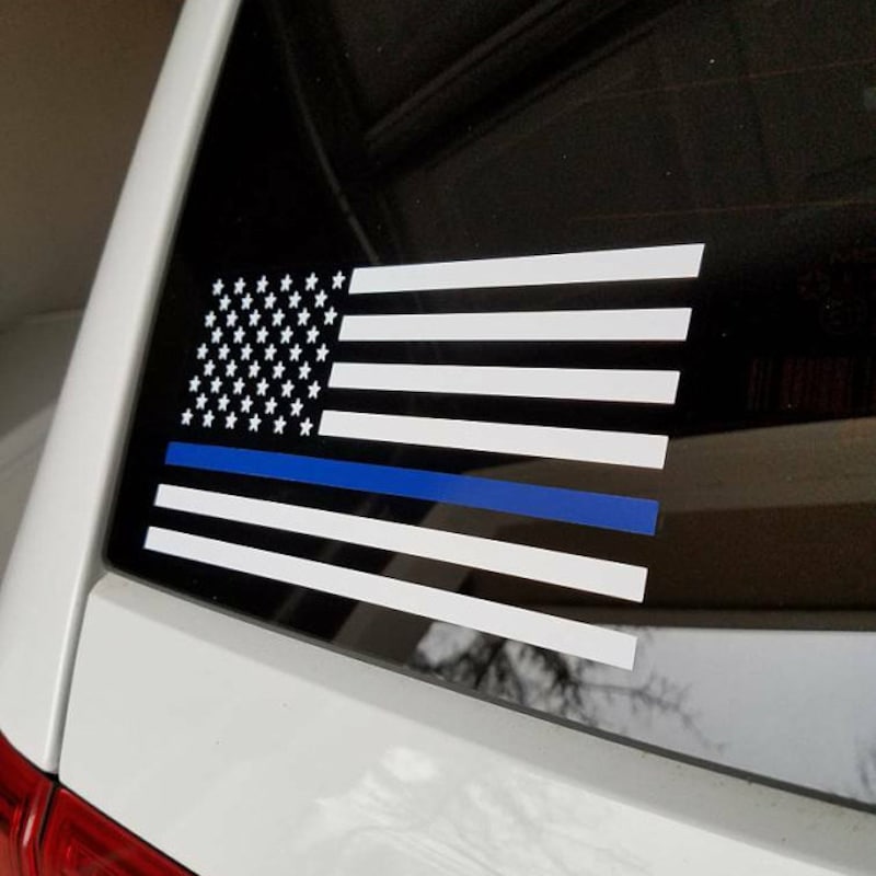 Thin Blue Line Svg - Etsy