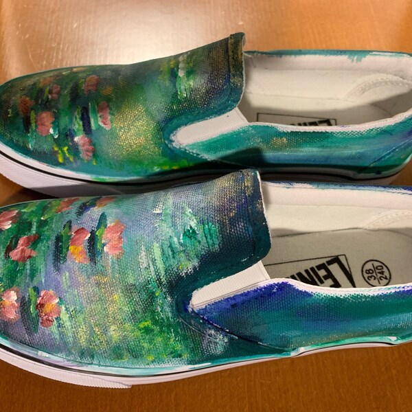 Painted Vans Shoes - Etsy