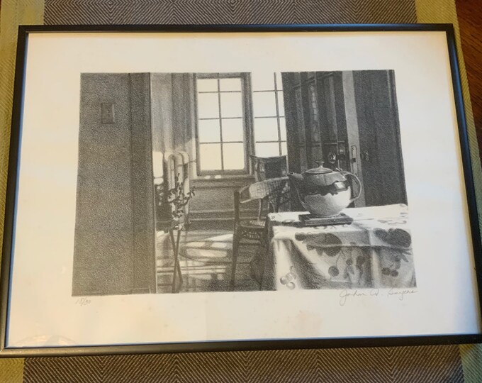 John Sayers Signed Etching - Etsy