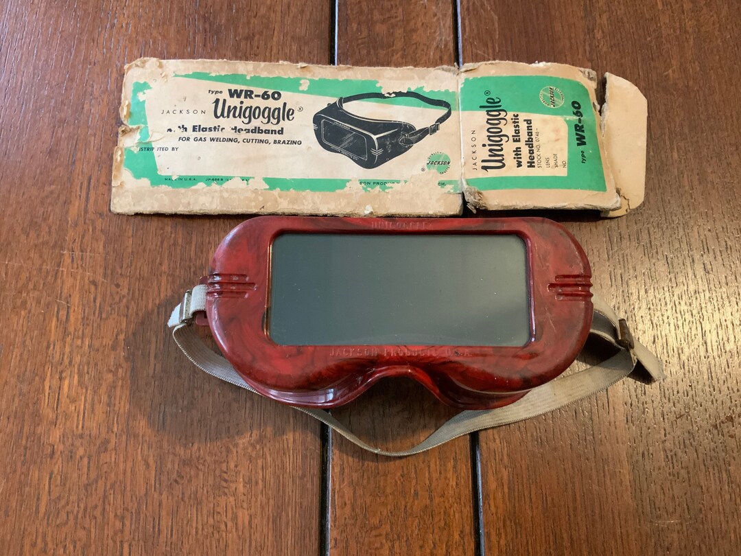 Vintage Jackson Unigoggle W/ Elastic Headband for Welding WR-60 - Etsy
