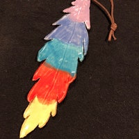 Ceramic Feather - Etsy