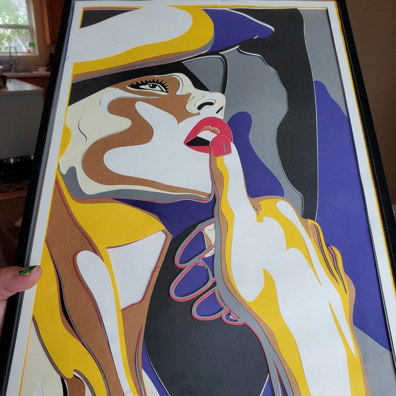 Layered Paper Art - Etsy
