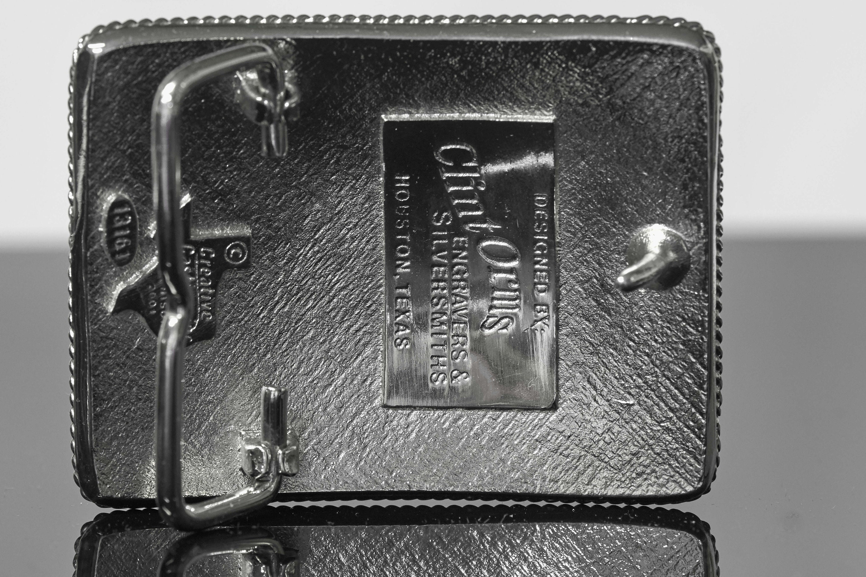 Buckaroo Ball Belt Buckle 2001 Chris Orms Design