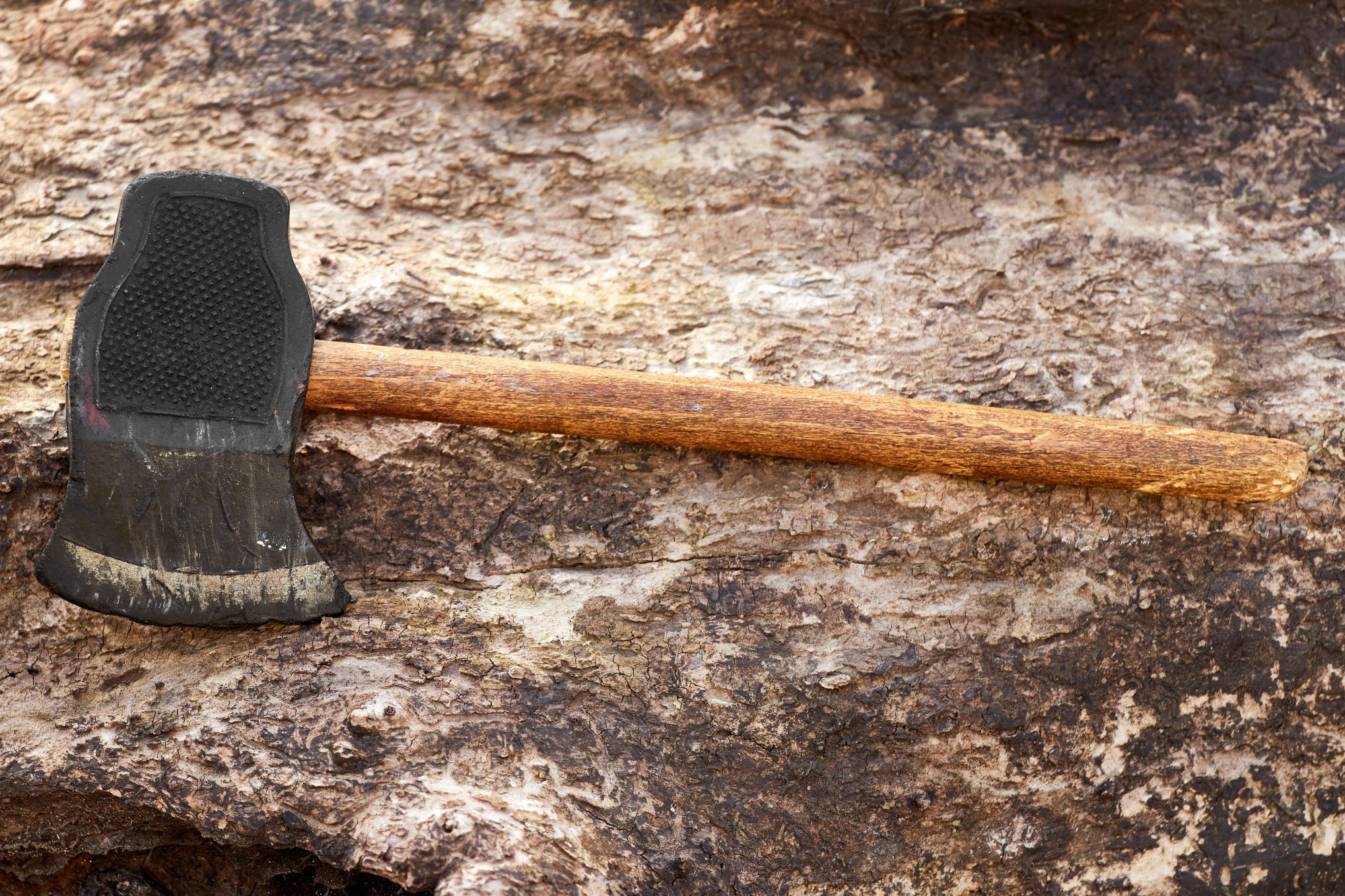 Vintage Rubber Toy Axe made in Occupied Japan