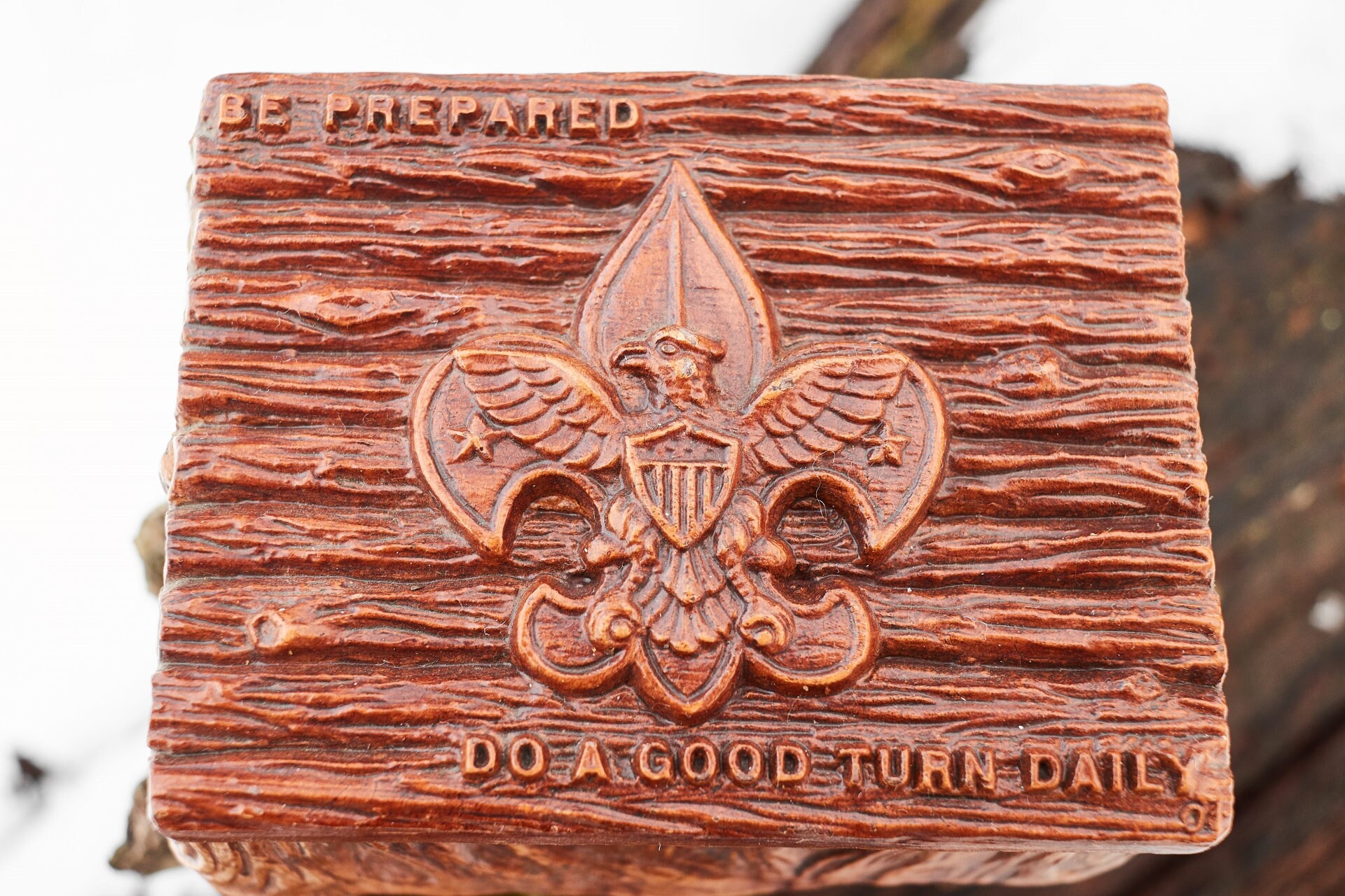 Boy Scouts Trinket box