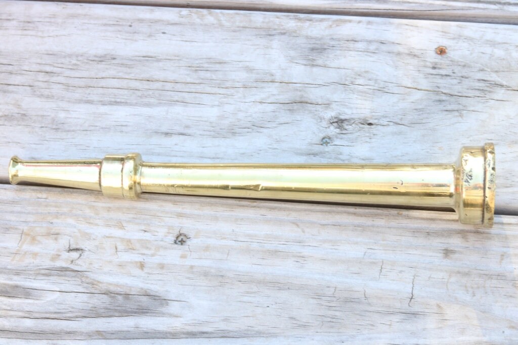 Brass fire nozzle