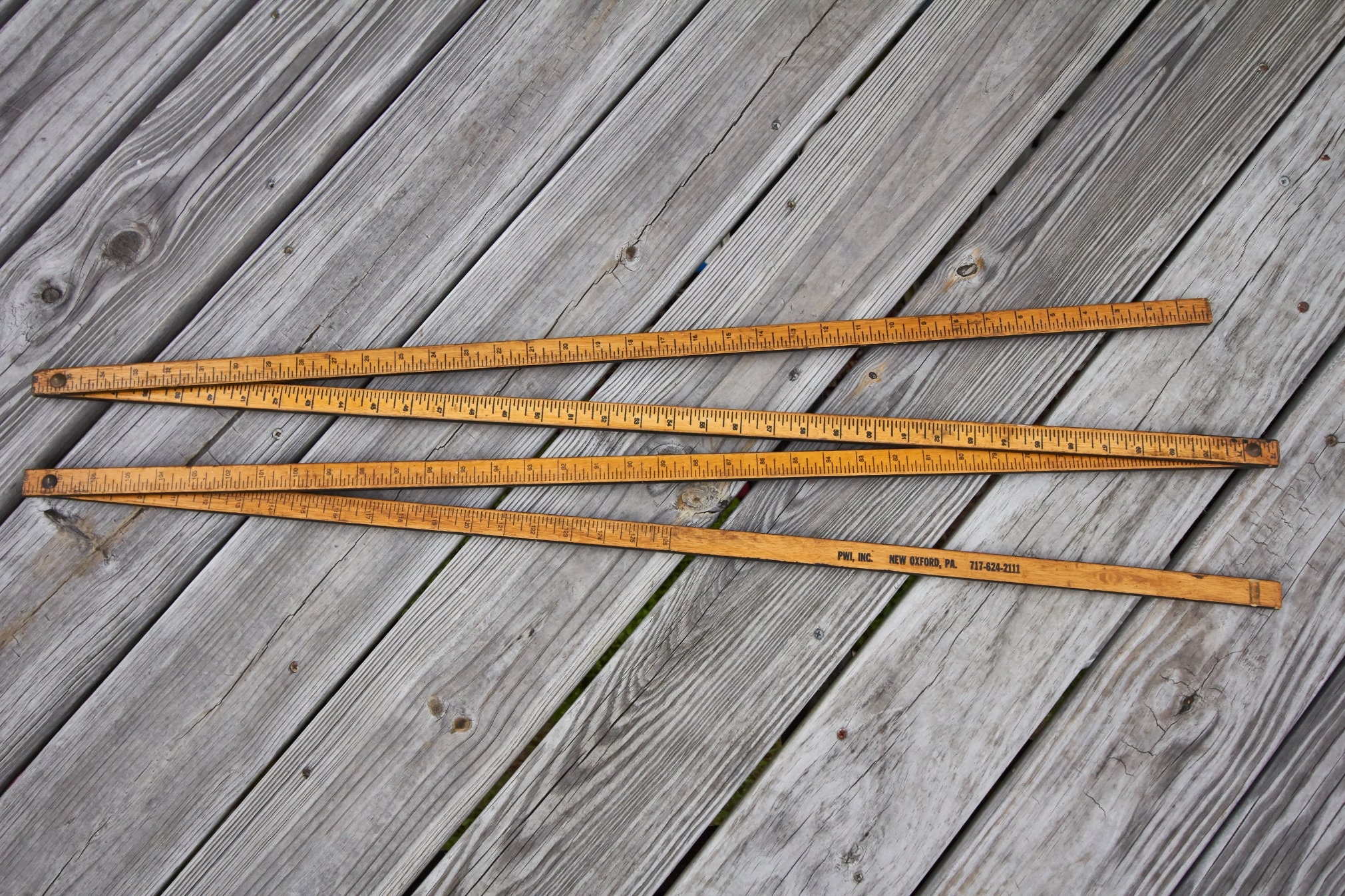 PWI Inc folding fuel tank measuring stick 126 inch PWI Inc folding fuel tank measuring stick 126 inch