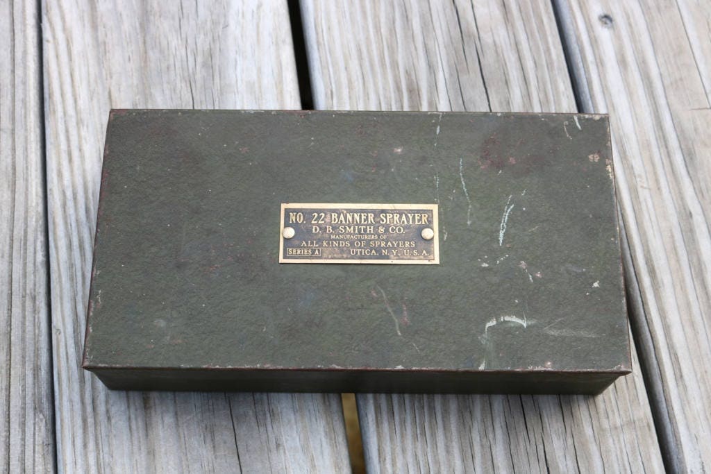 D.B. Smith Company divided metal box