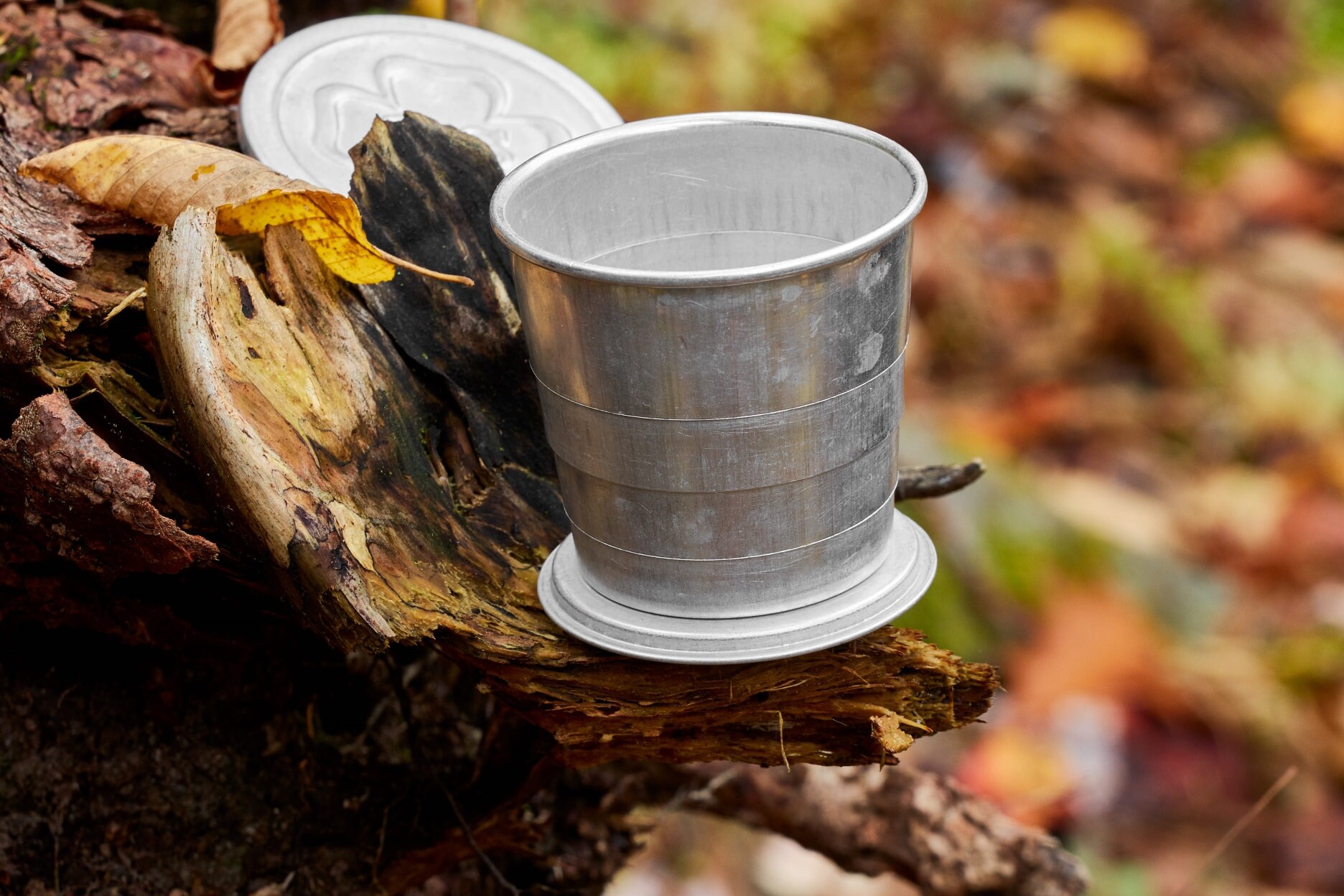 Vintage collapsible cup Girl Scout collapsible camp cup