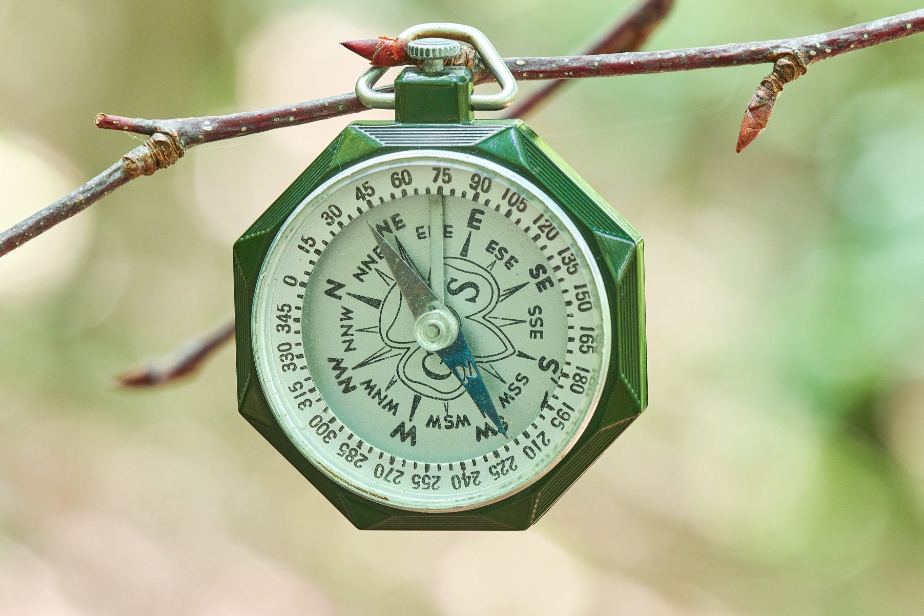Vintage Girl Scout Compass Made by Taylor USA