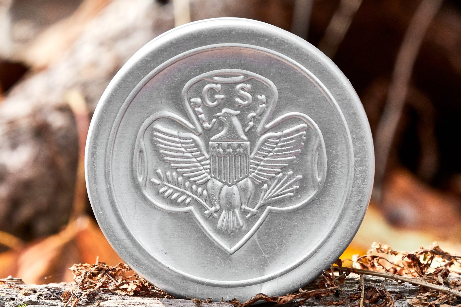 Vintage Camp Cup Collapsible Girl Scout Camp Cup