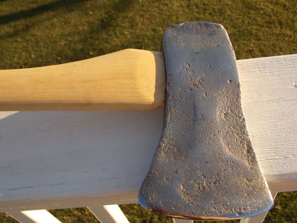 Vintage Norlund 3.5 lb axe with a 35 inch handle