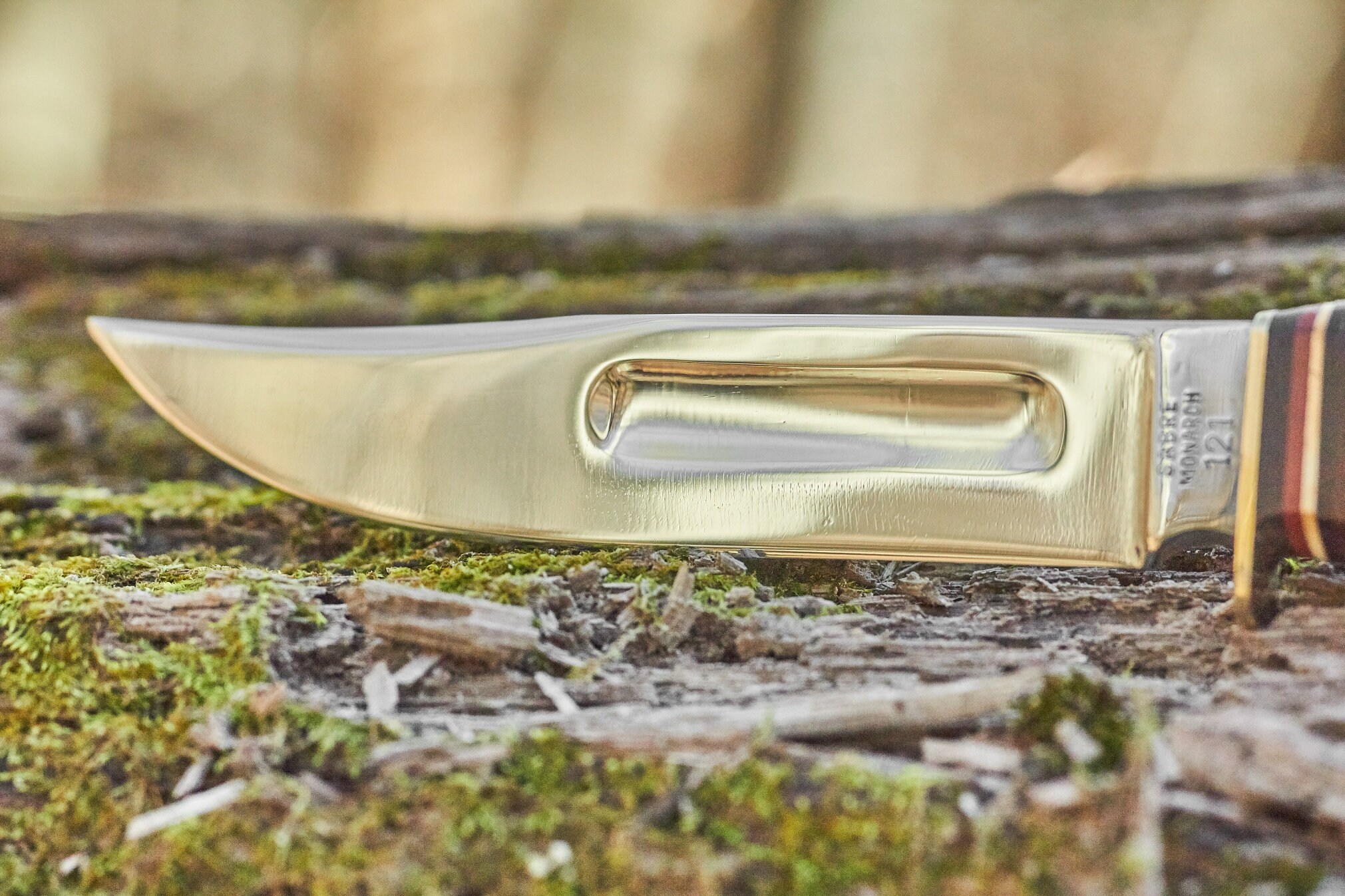 Vintage Fixed Blade Knife Sabre Monarch Solingen Germany