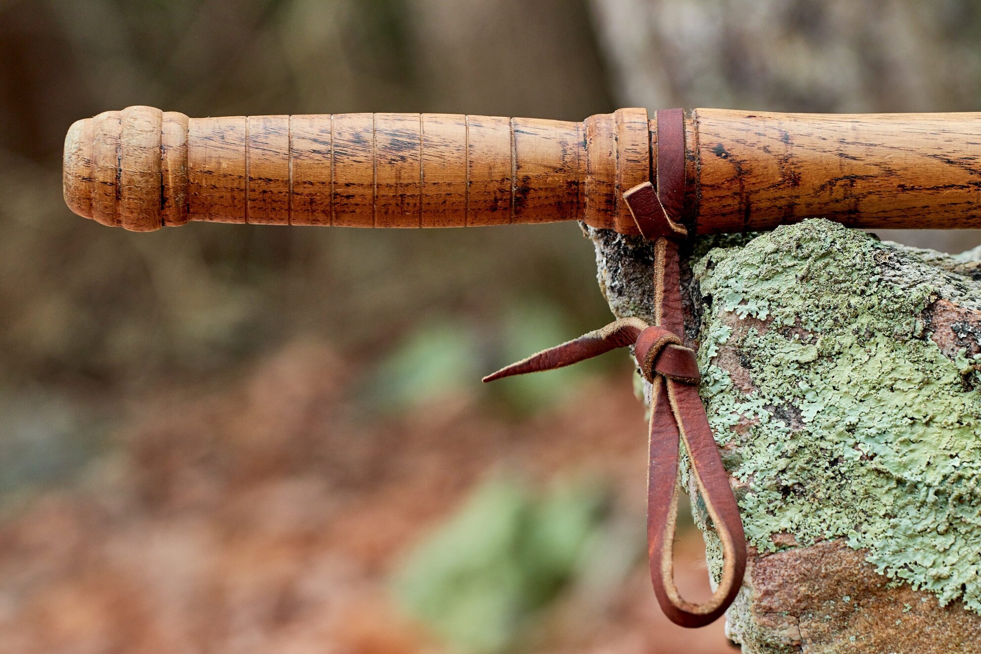 Vintage Tire Thumper Wood