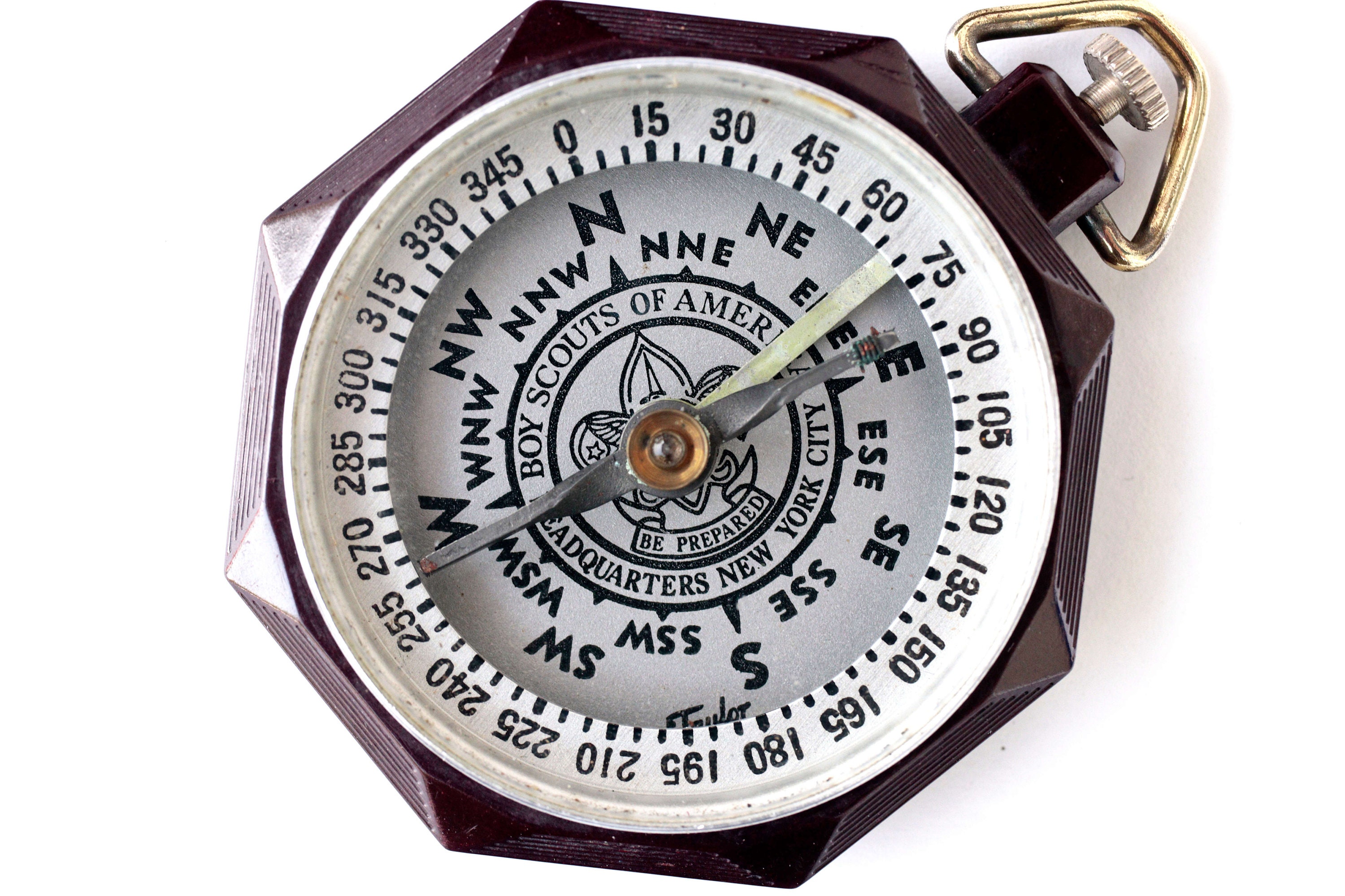 Vintage Boy Scout Compass by Taylor Instruments