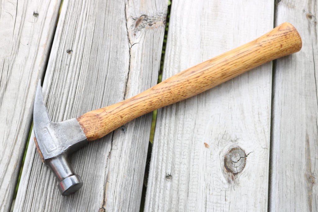 Vintage Guaranteed Plumb Claw Hammer