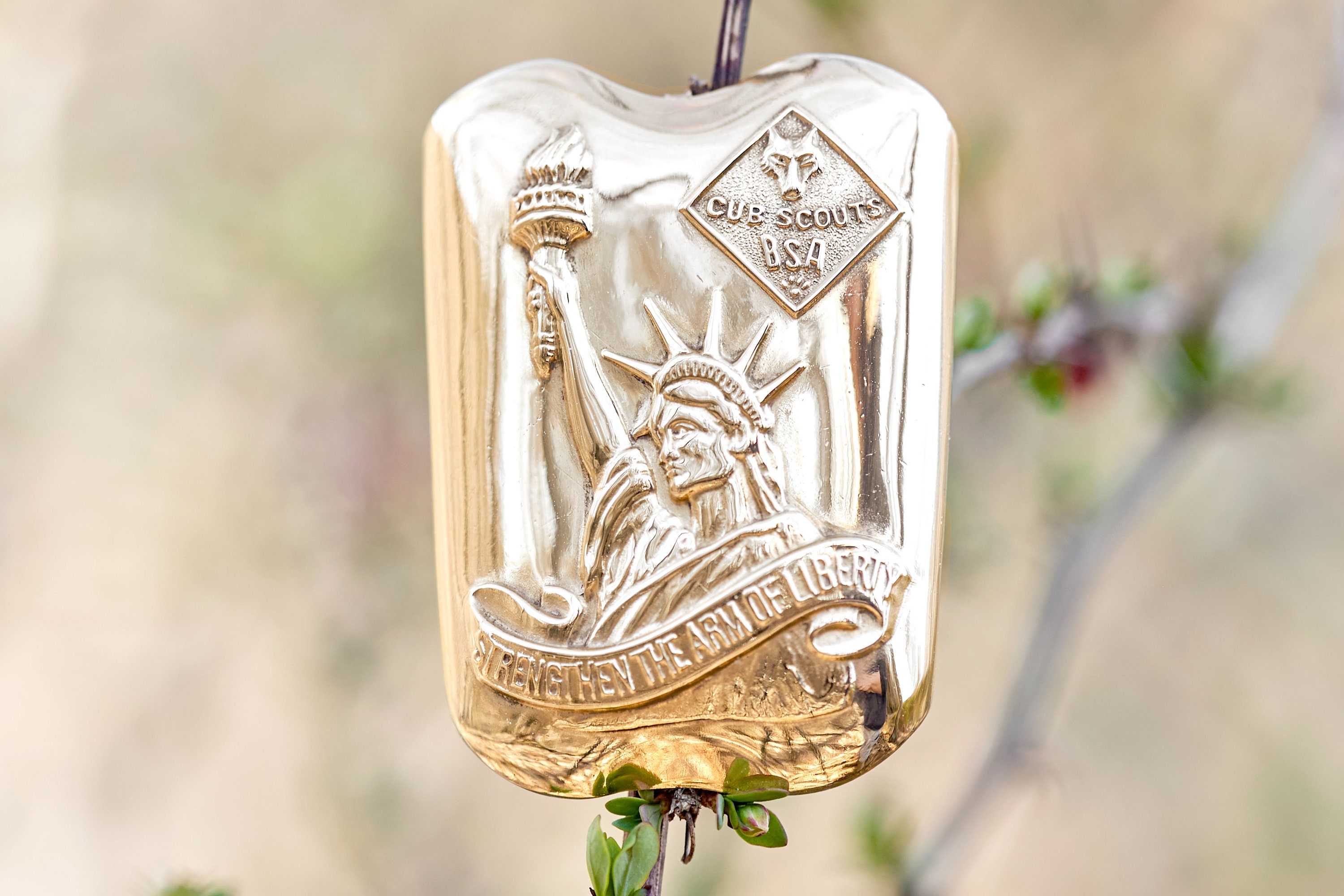 Vintage Cub Scout Necker Chief slide