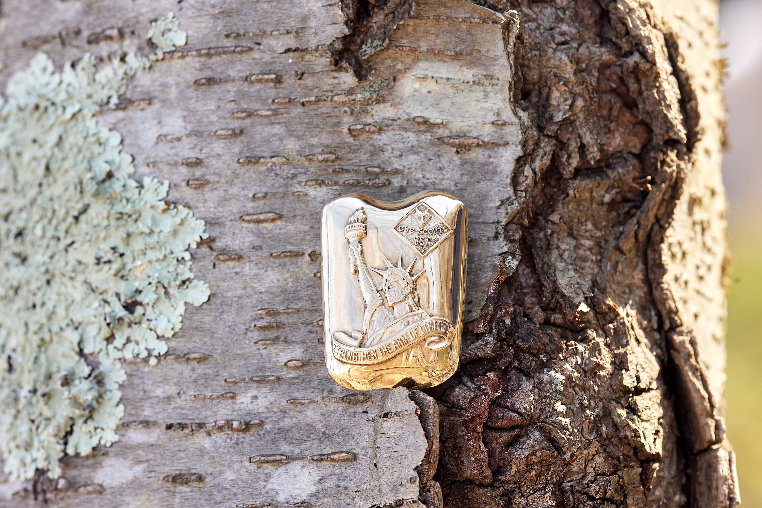 Vintage Cub Scout Necker Chief slide