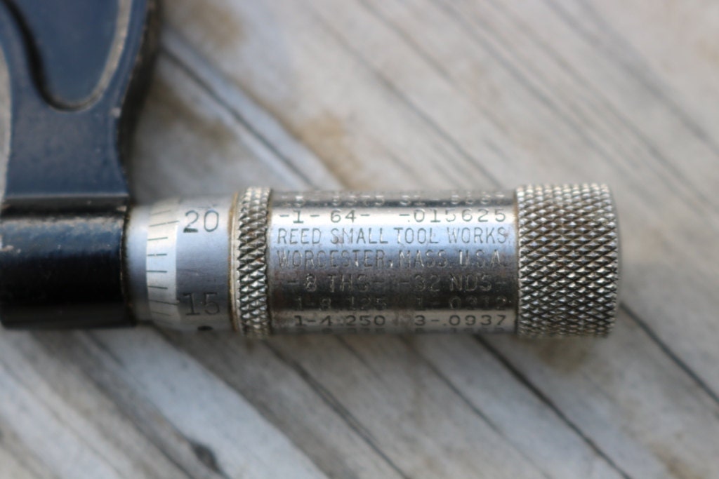 Reed Micrometer No 802 2 inch made by Reed Small Tool Works