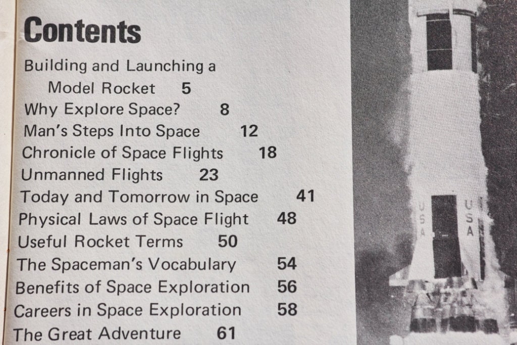 Boy Scouts of America Space Exploration Merit badge guide book