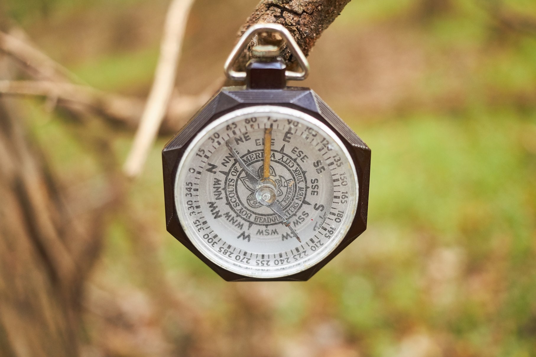 Vintage Boy Scouts of America compass made by Taylor Instruments