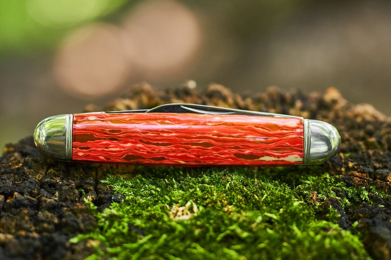 Vintage pocket knife - Vintage Hammer Brand 2 blade pocket knife with ...