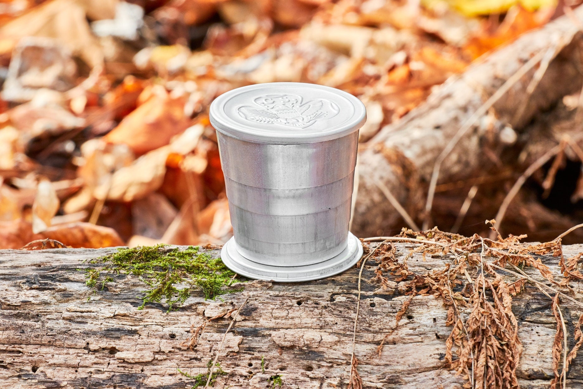 Vintage Camp Cup Collapsible Girl Scout Camp Cup