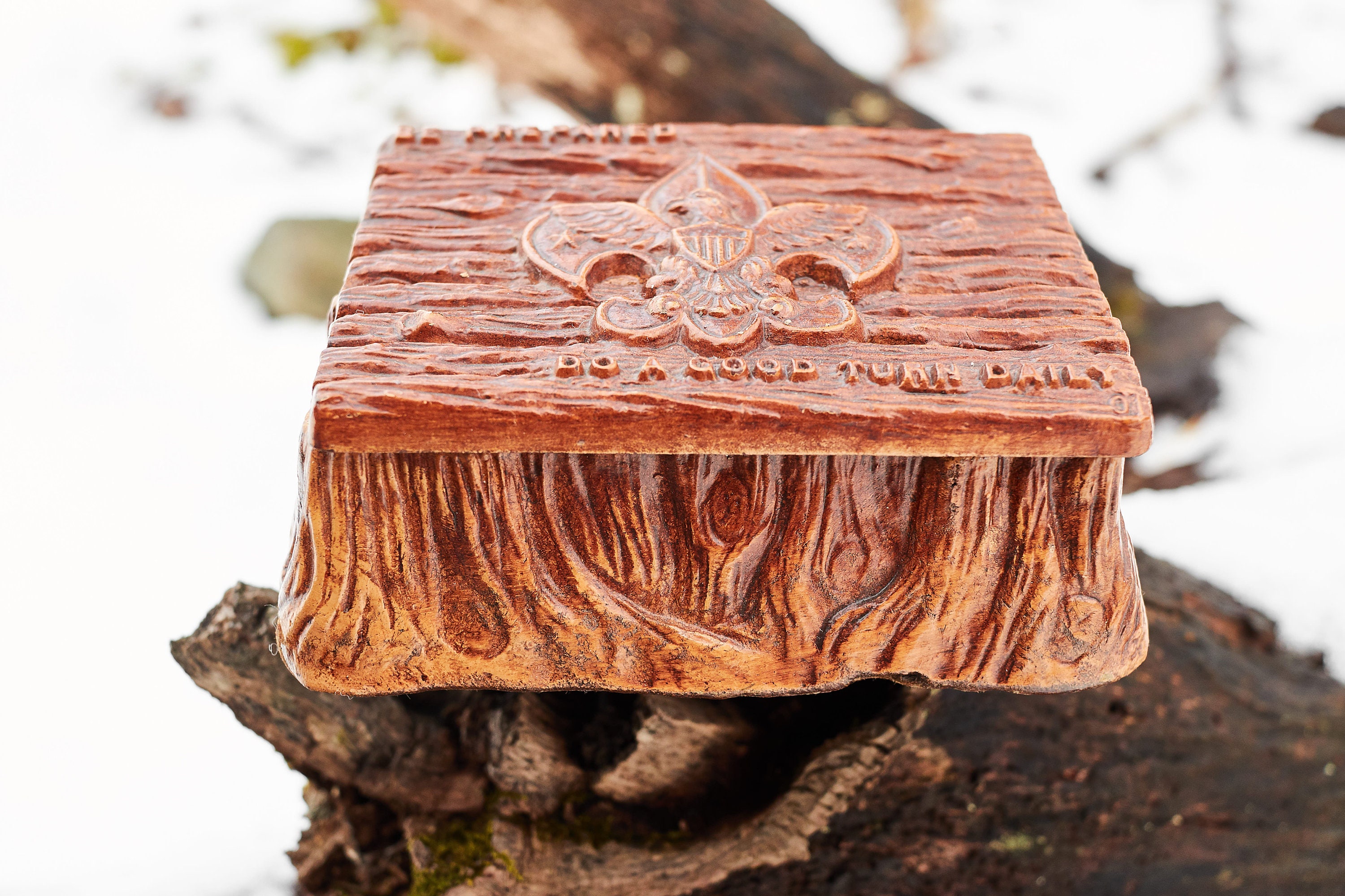 Boy Scouts Trinket box