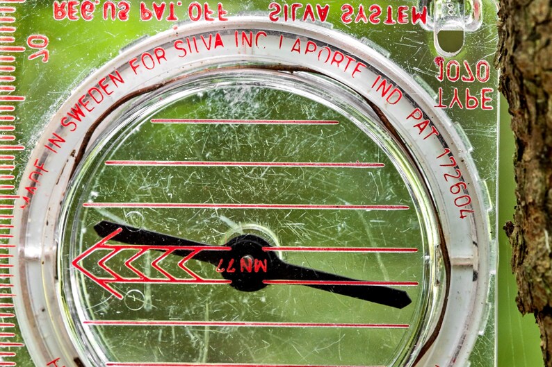 Silva Compass With Boy Scout Logo - Etsy