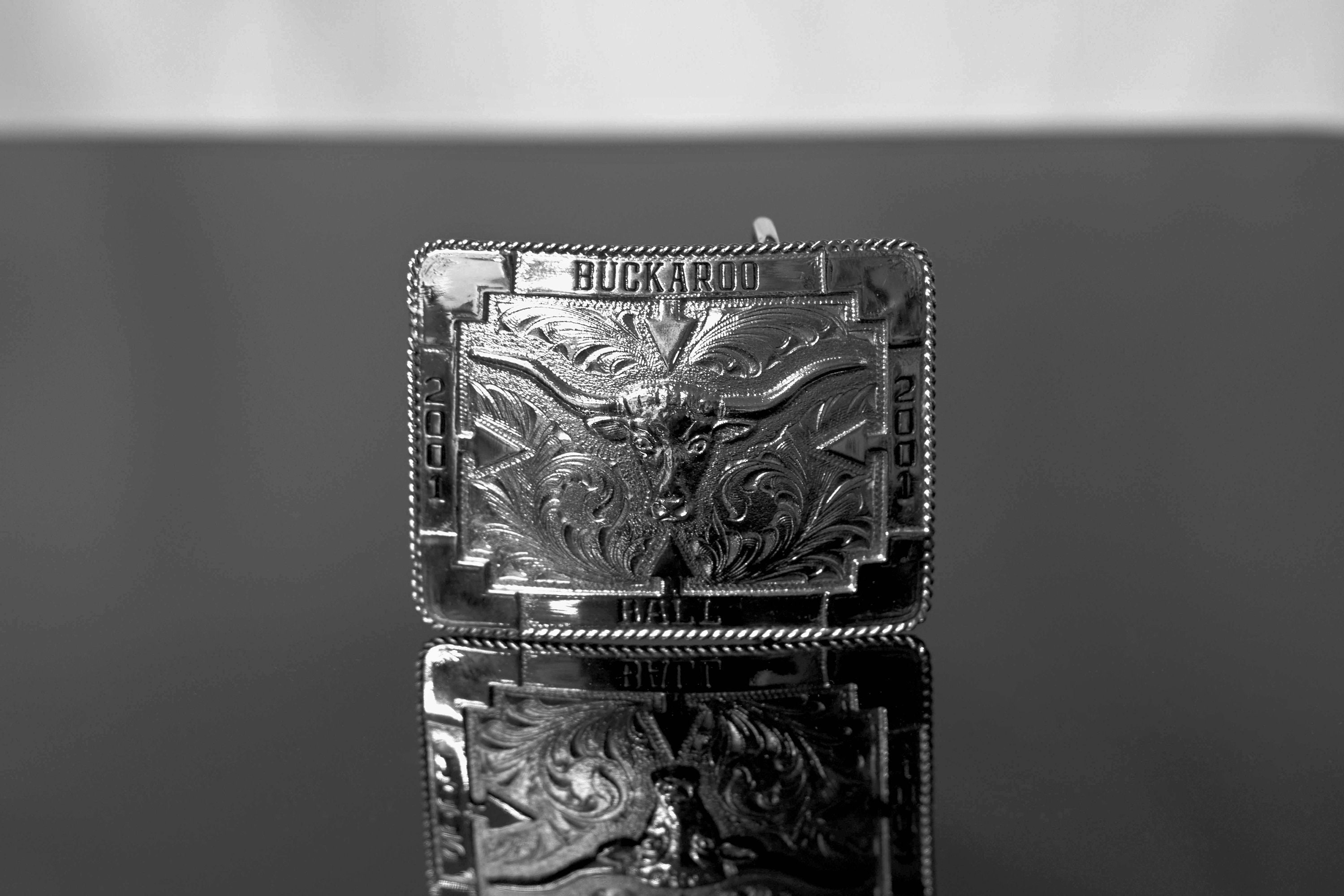 Buckaroo Ball Belt Buckle 2001 Chris Orms Design