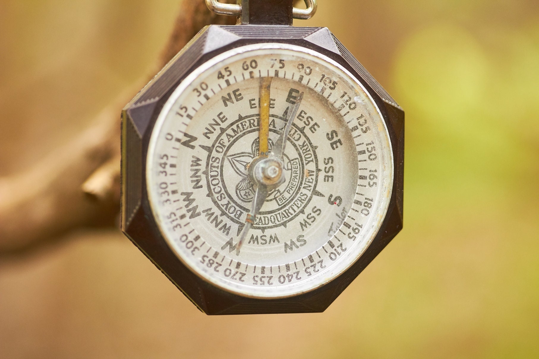 Vintage Boy Scouts of America compass made by Taylor Instruments