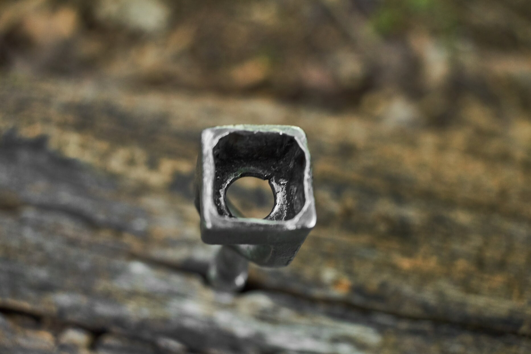 Vintage auger bit for square bolt