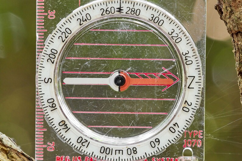 Silva Compass With Boy Scout Logo - Etsy