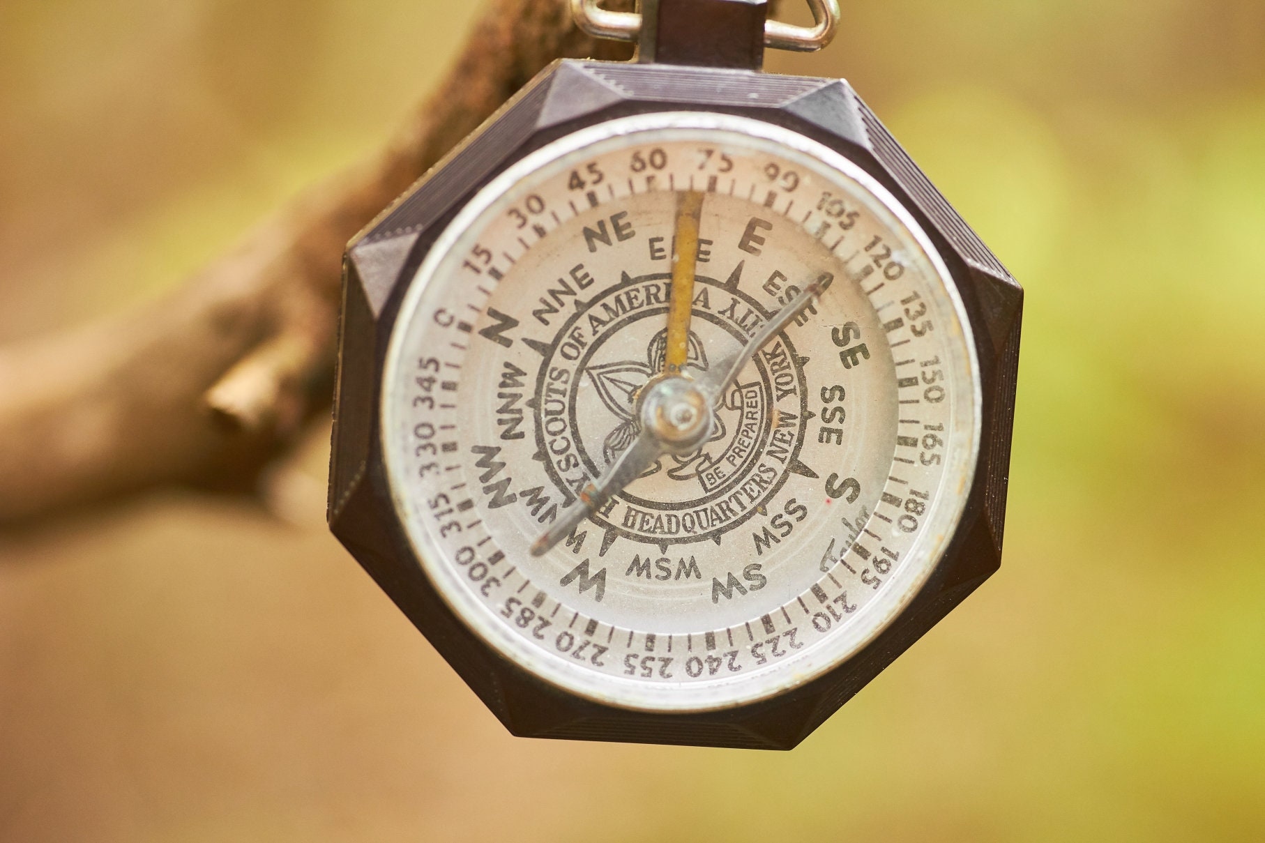 Vintage Boy Scouts of America compass made by Taylor Instruments