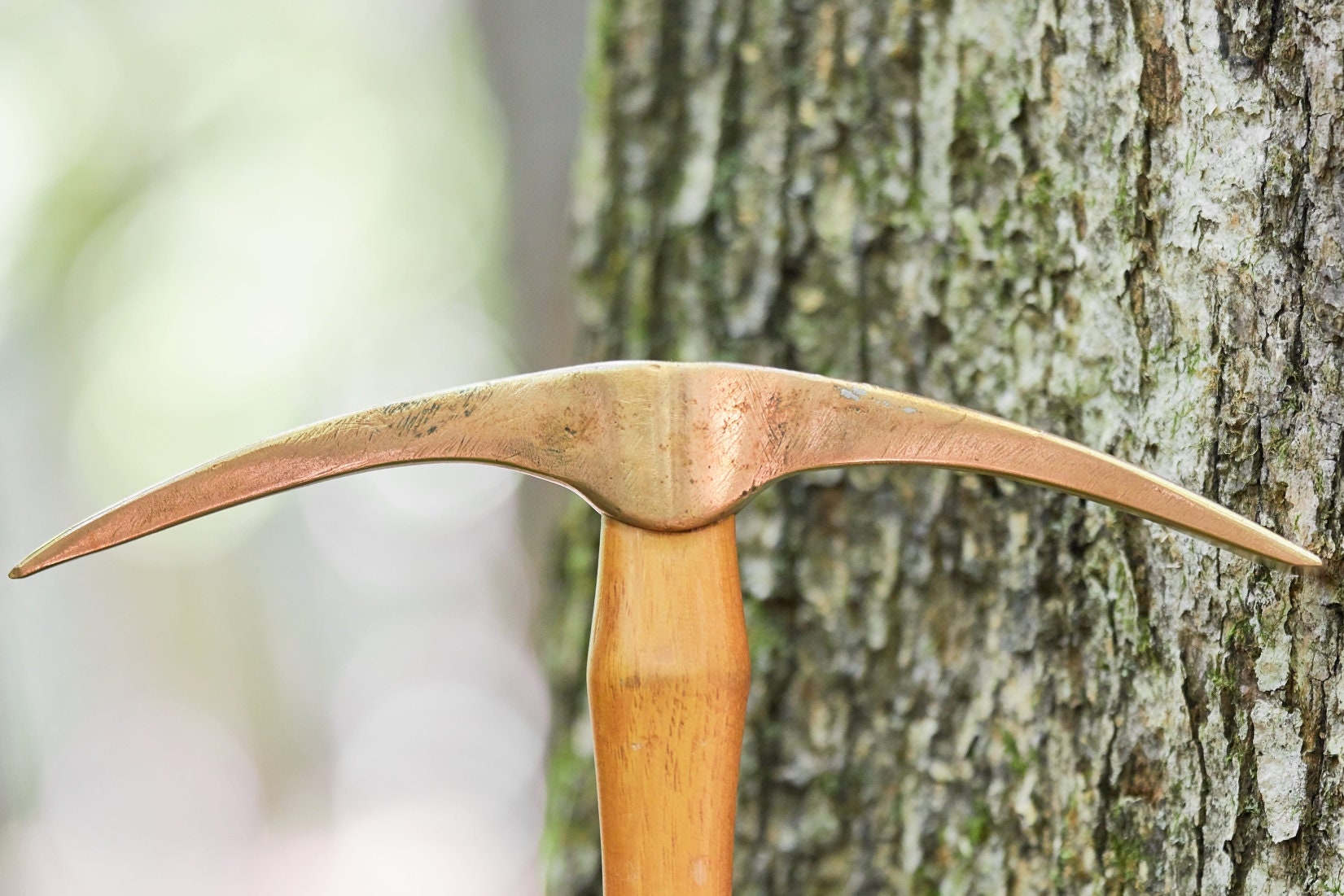 Vintage Brass miners pick