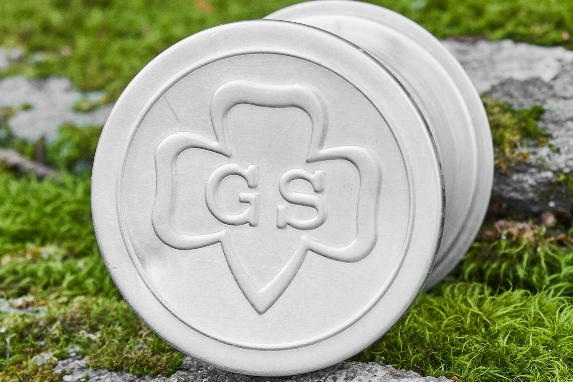 Vintage collapsible cup Girl Scout Collapsible camp cup