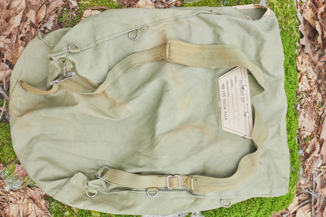 Vintage Backpack No 185 WSF YUCCA - Etsy