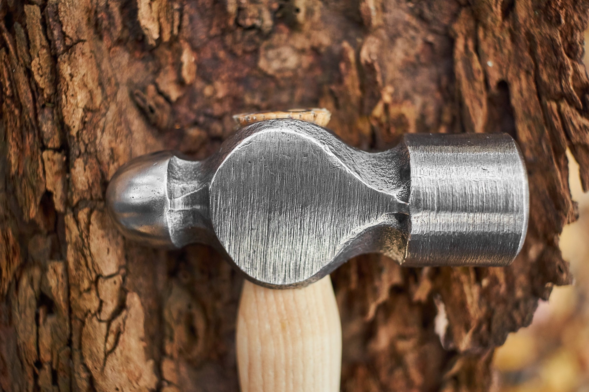 Vintage Cheney Ball peen hammer