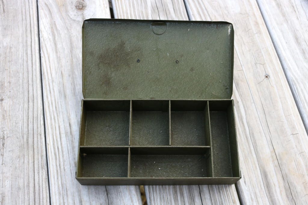 D.B. Smith Company divided metal box