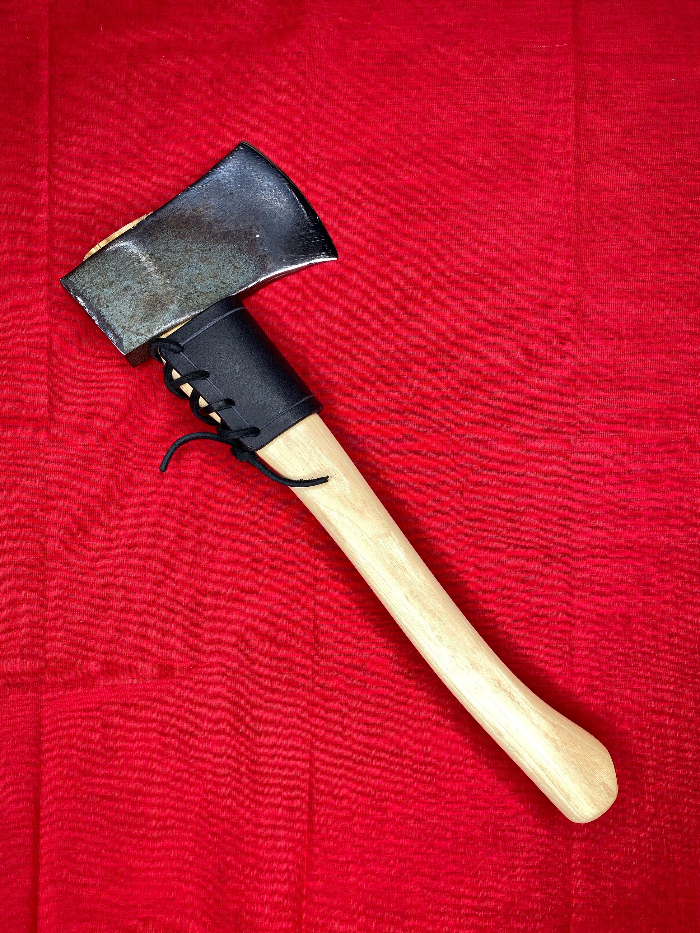 Vintage Craftsman Hatchet with Leather Sheath Belt Hanger and ...