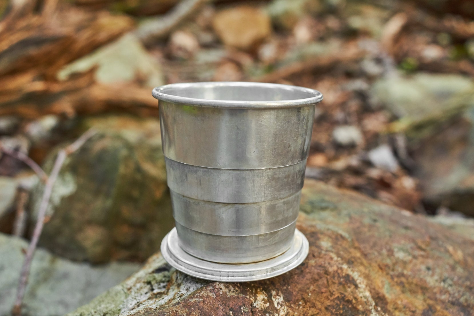 Vintage Girl Scouts of America collapsible cup