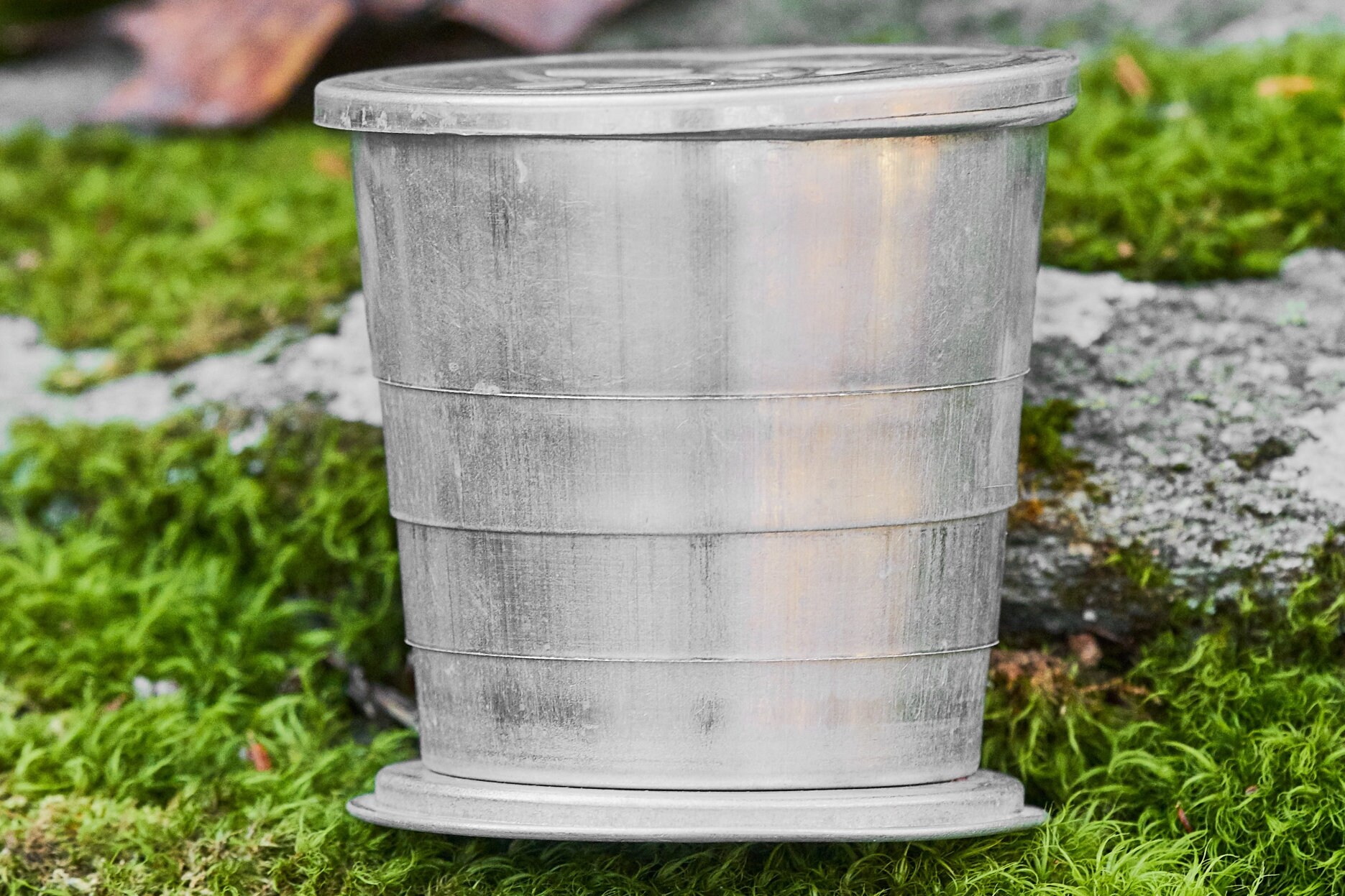 Vintage collapsible cup Girl Scout Collapsible camp cup