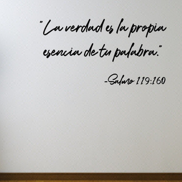 Spanish Bible Verse Decals - Etsy