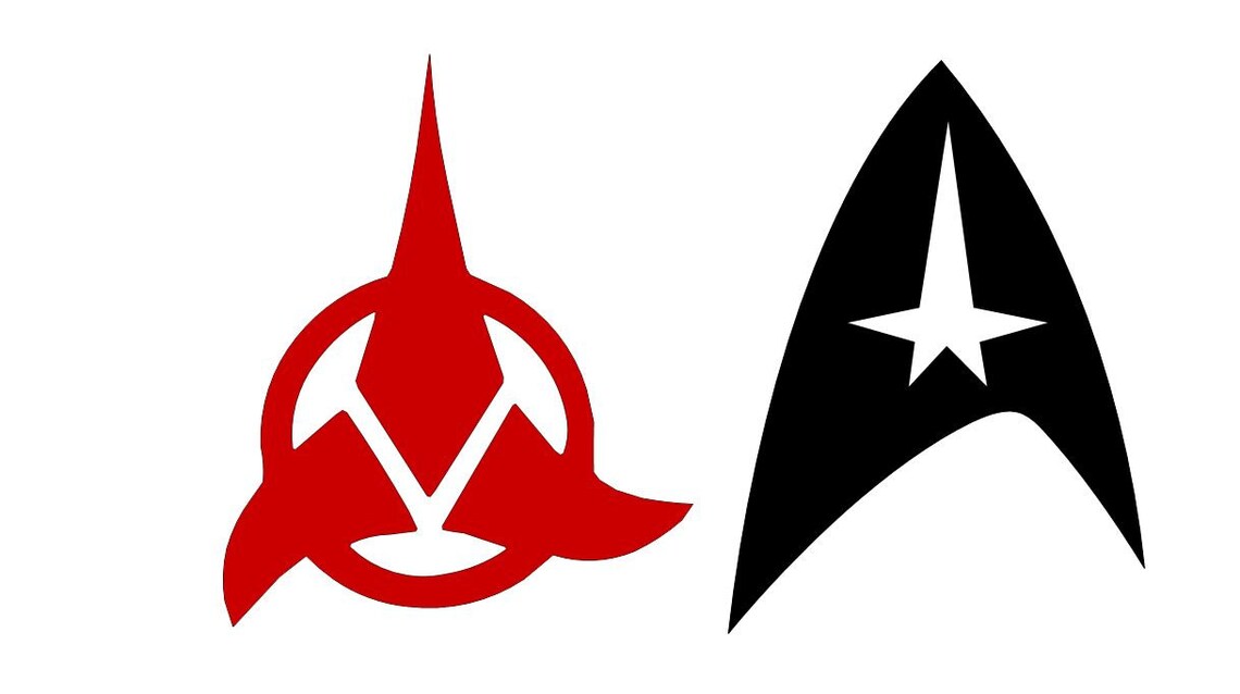 Star Trek Klingon Vs. Starfleet Corn Hole Board Decals-bean - Etsy