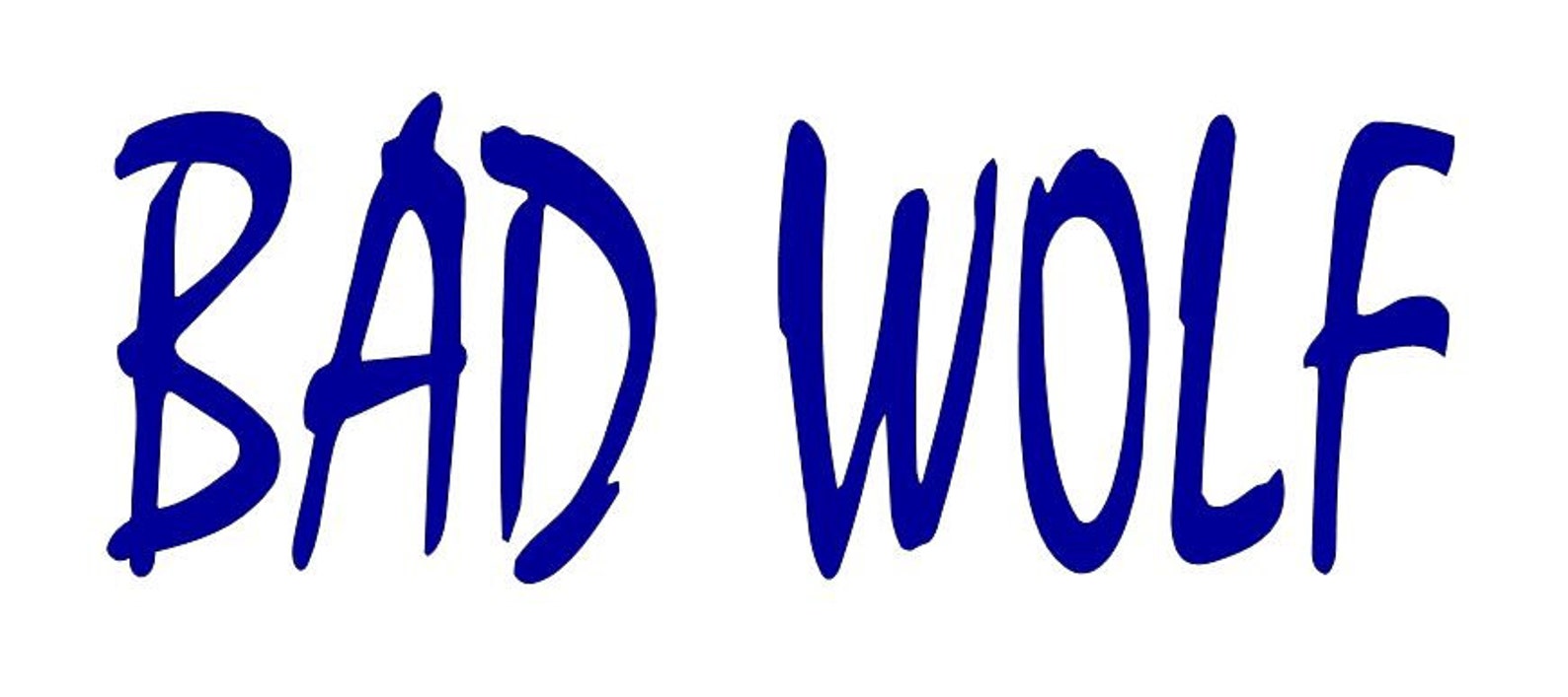 Bad Wolf Doctor Who Vinyl Phone Sticker | Etsy