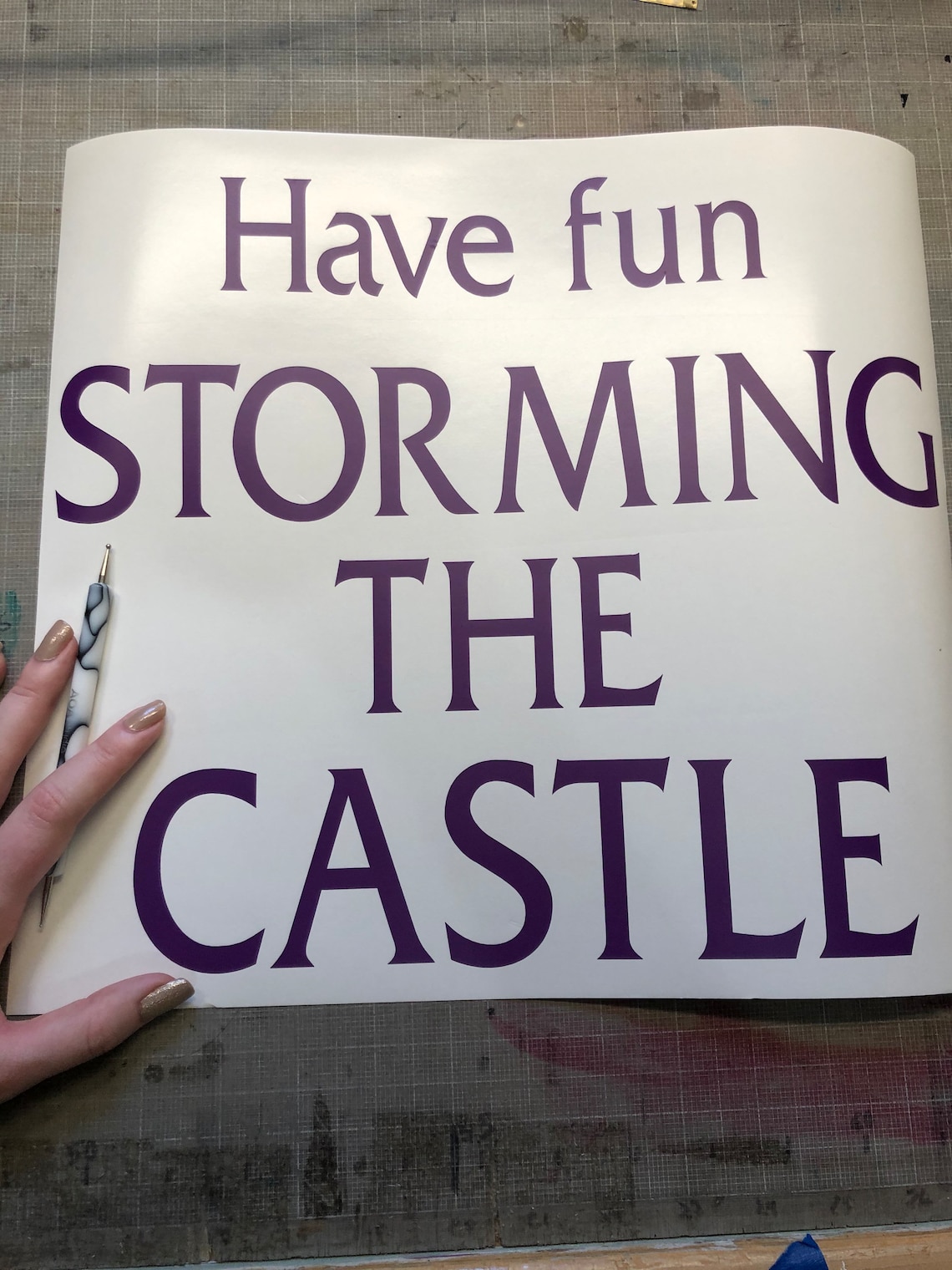 Have Fun Storming the Castle- Wall Decal, Adventure Lover Home Decor ...