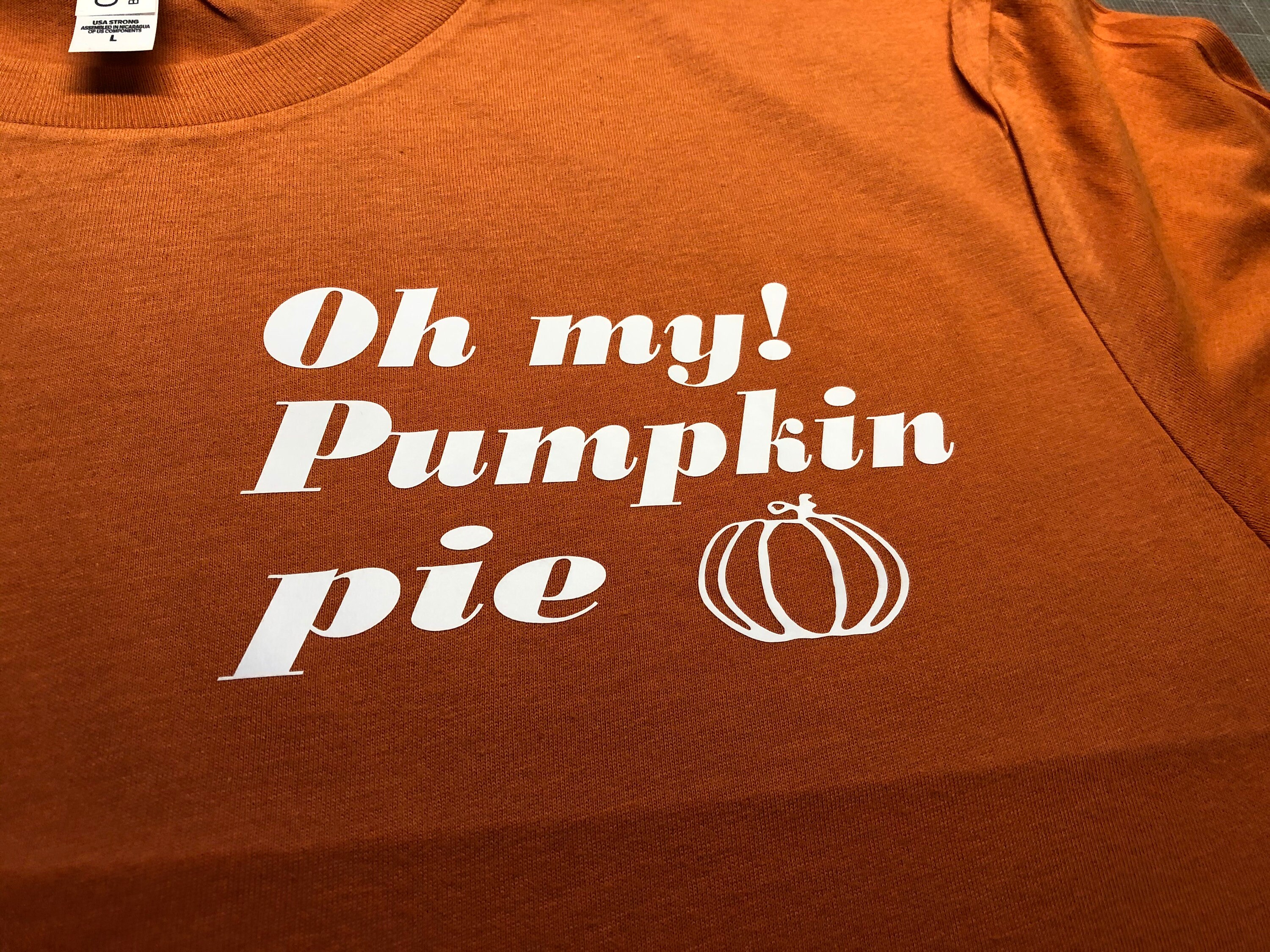 Oh My Pumpkin Pie Shirt /Fall Tshirt/ Fall Shirt/ Fall Colors/ | Etsy